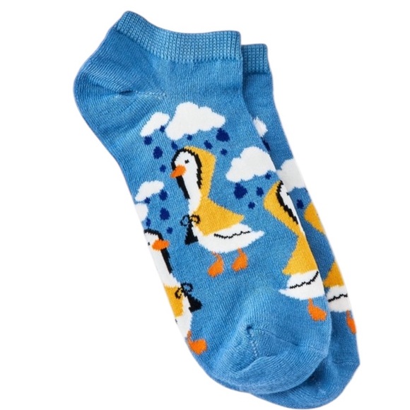 Accessories | Womens Rainy Ducks Low Cut Socks Denim Blue 41 | Poshmark